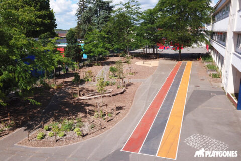 Une cour oasis c'est quoi ? La défintion en image, cas pratique